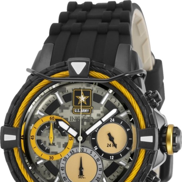 Invicta | Accessories | Invicta Womens Us Army Quartz Chronograph Watch ...